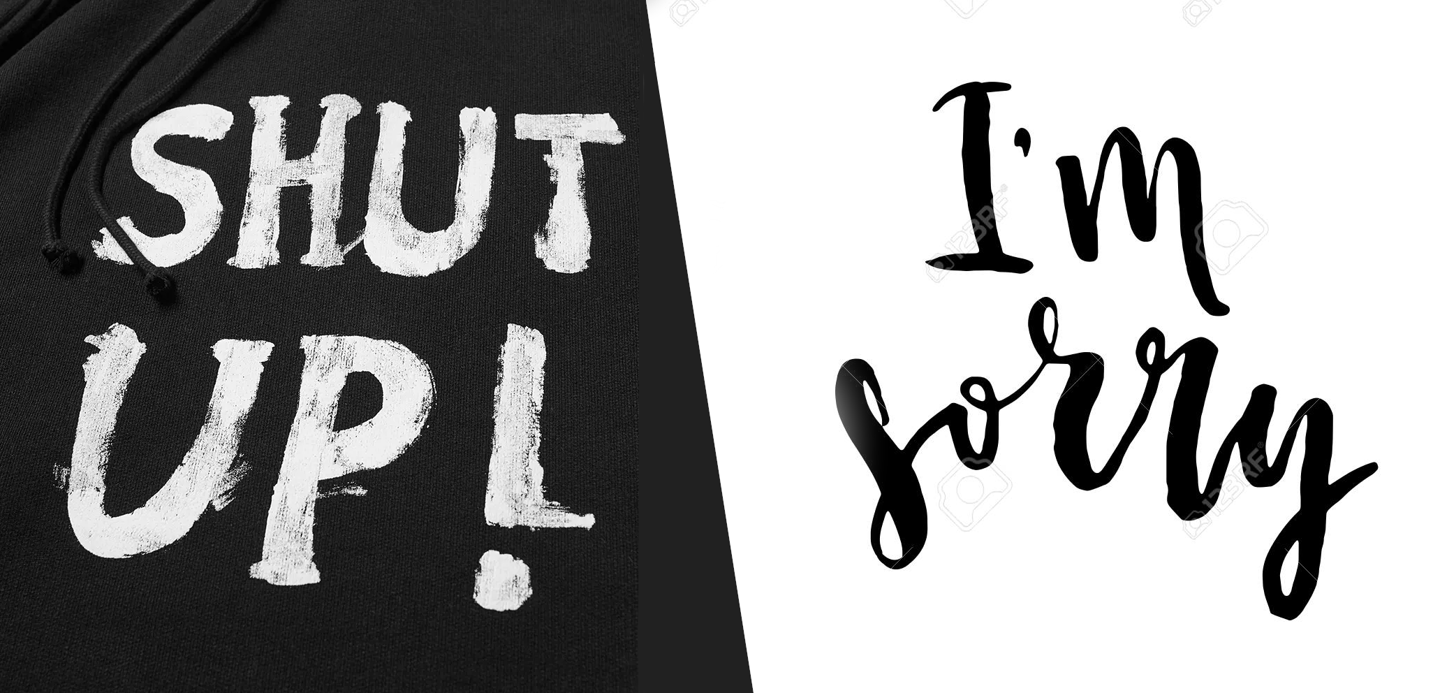 Original Comparisons: Why “Shut Up” is like “I’m Sorry”. – The Found ...