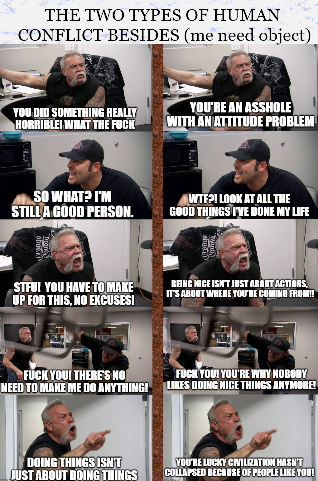 Memes of Sheer Dignity – All Human Conflict Explained in a Twin Meme ...